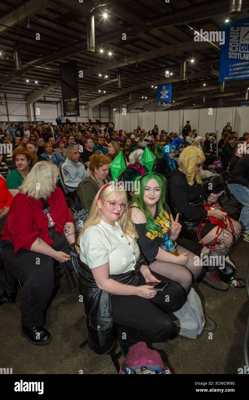 Edinburgh, Scotland, UK 11th October 2025. Comic Con Scotland: Audience ...