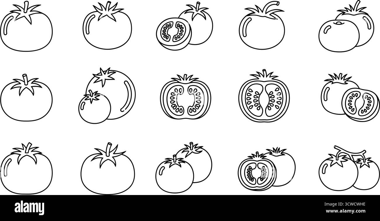 Showcasing various shapes Stock Vector Images - Alamy