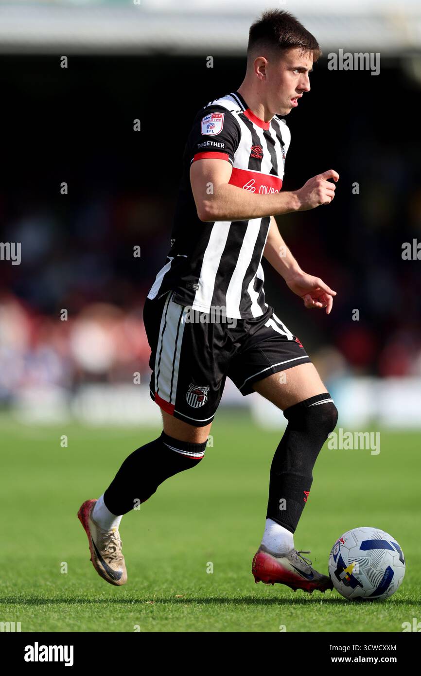 Grimsby Town's Darragh Burns during the Sky Bet League Two match at ...