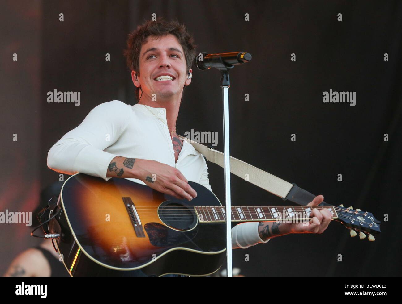 Tucker Pillsbury, aka Role Model, performs during weekend two of the ...