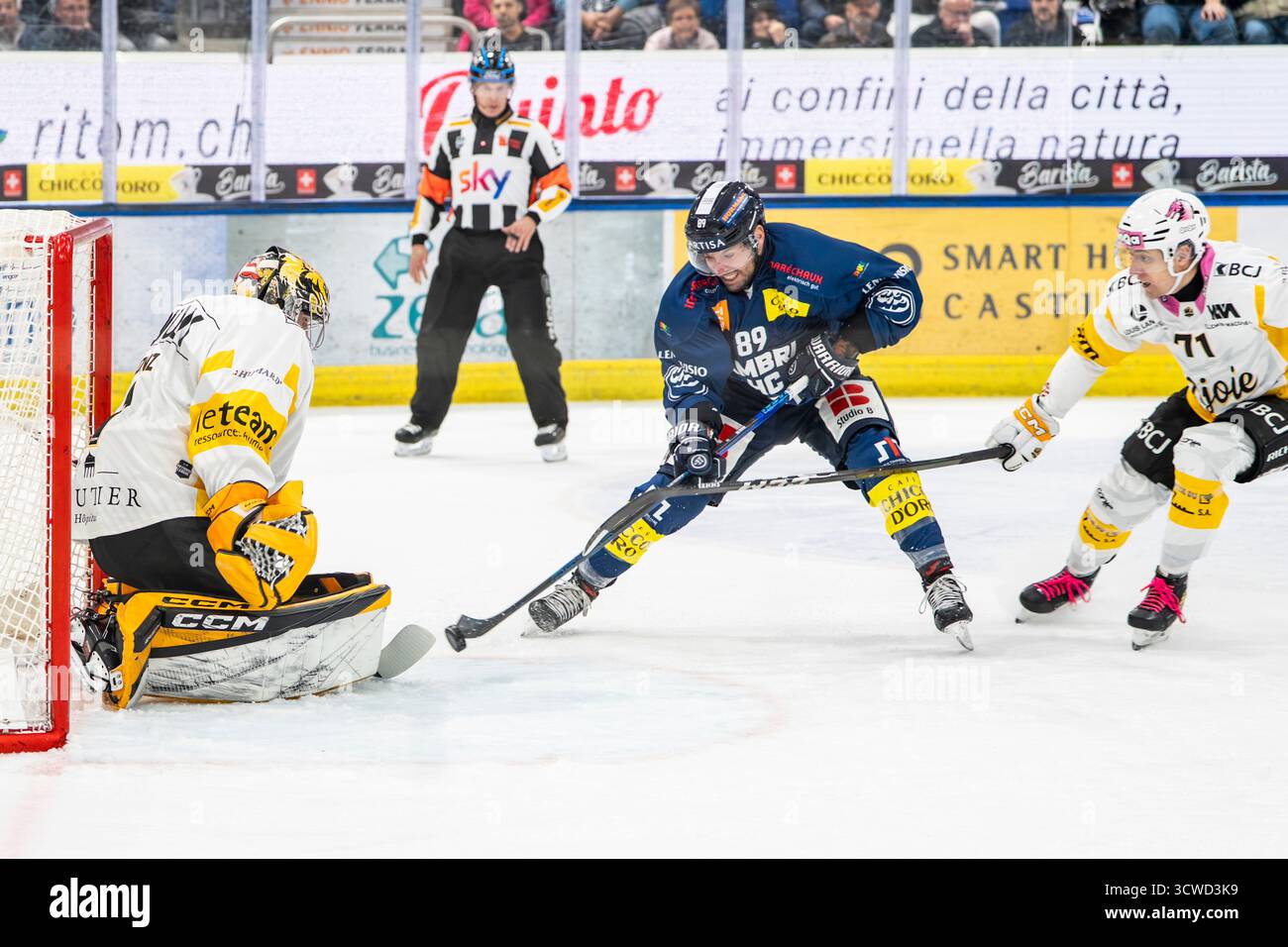 10/10/2025, Ambri, Gottardo Arena, NL: HC Ambri-Piotta - HC Ajoie, #1 ...