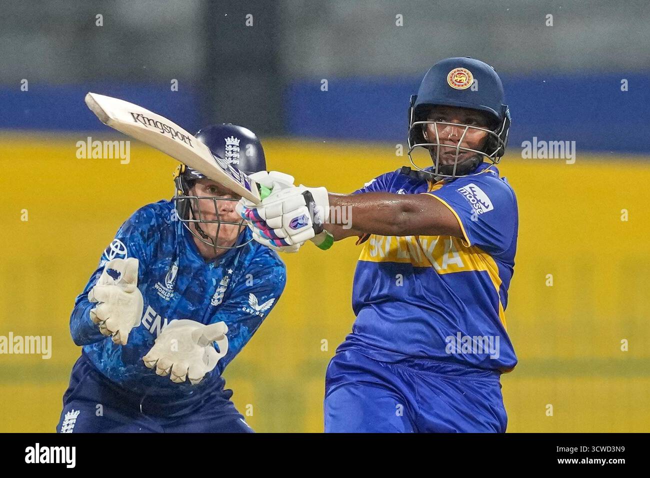 Sri Lanka's Hasini Perera plays a shot during the ICC Women's Cricket ...