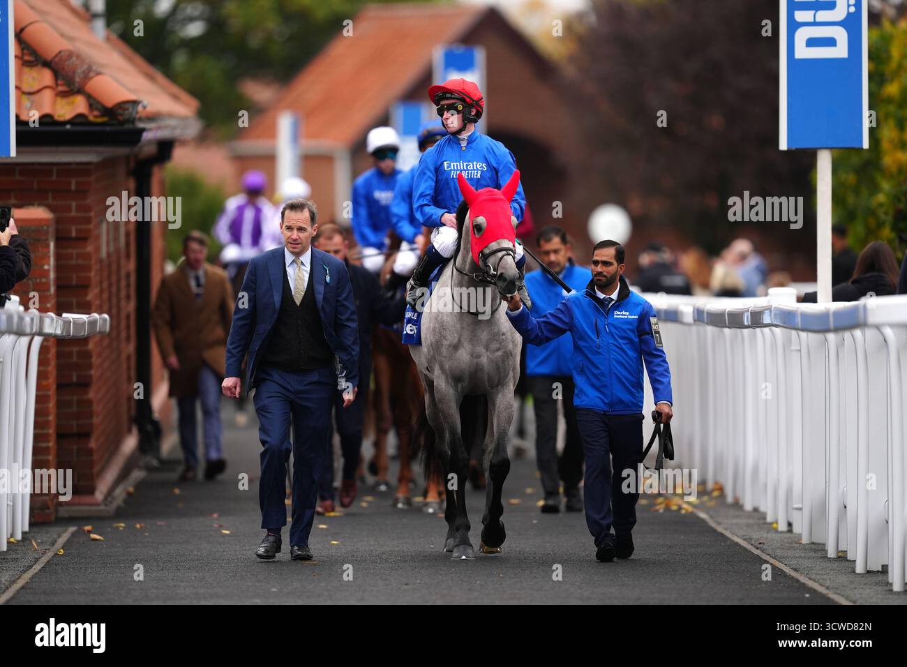 Pacific Adventurer ridden by Rossa Ryan goes to post ahead of the ...