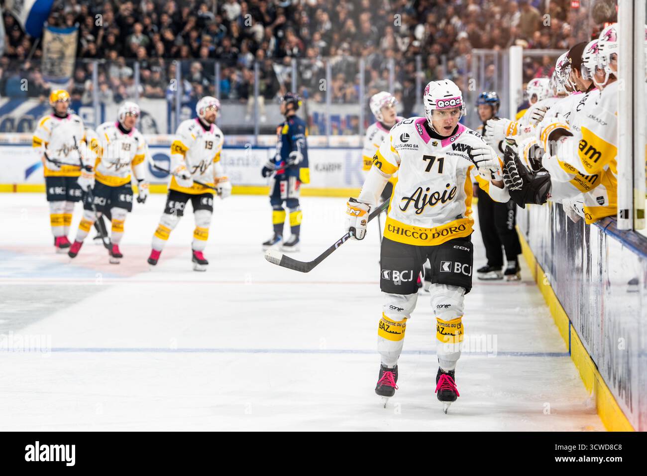 10/10/2025, Ambri, Gottardo Arena, NL: HC Ambri-Piotta - HC Ajoie, #71 ...