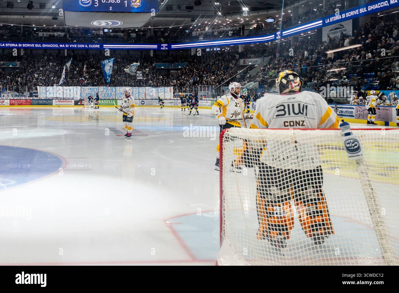 10/10/2025, Ambri, Gottardo Arena, NL: HC Ambri-Piotta - HC Ajoie, The ...