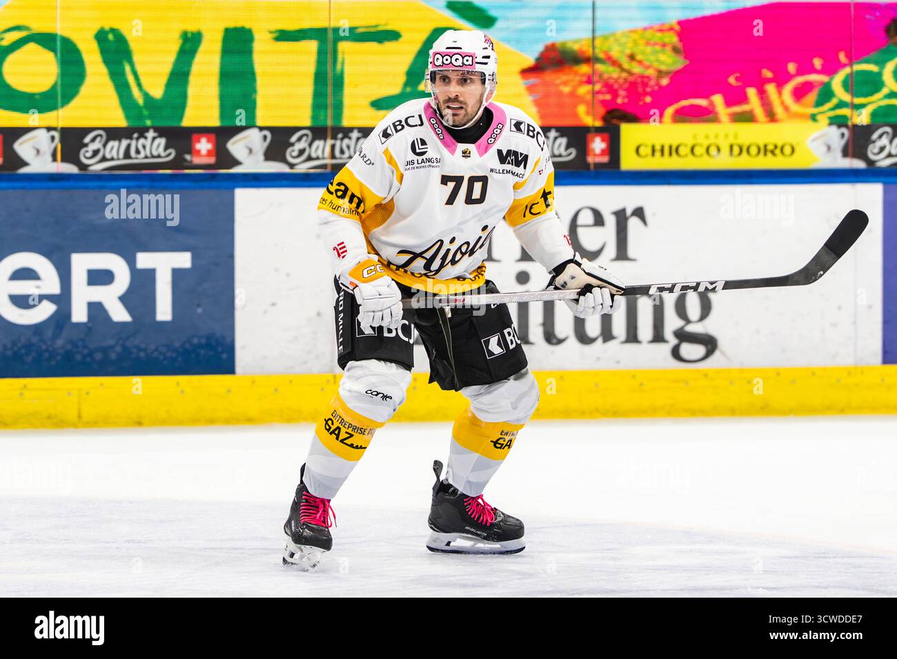 10/10/2025, Ambri, Gottardo Arena, NL: HC Ambri-Piotta - HC Ajoie, #70 ...