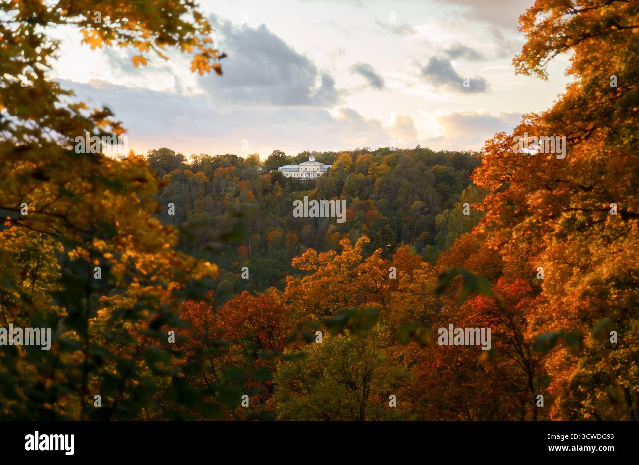 Krimulda manor gauja river hi-res stock photography and images - Alamy