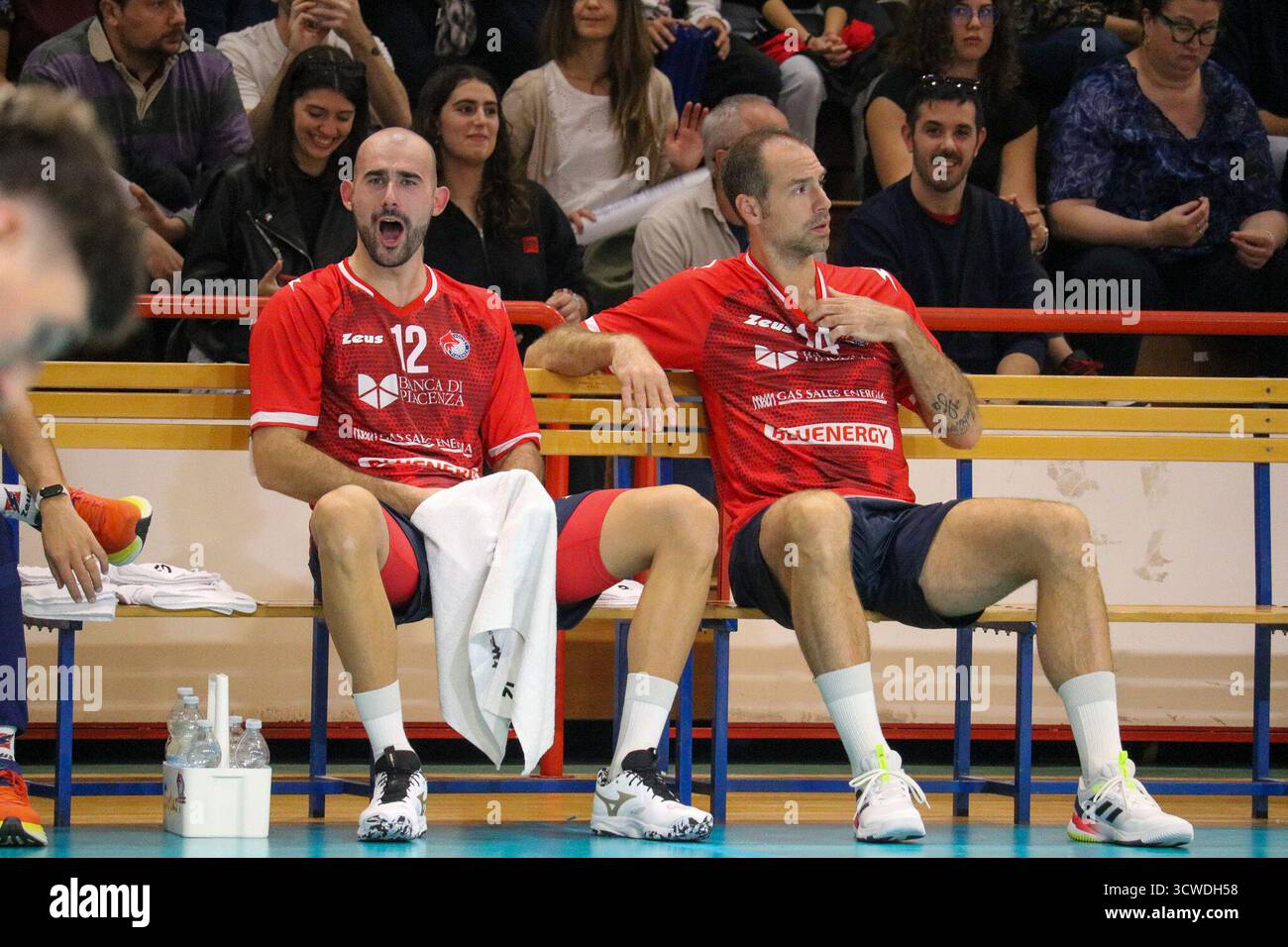 GIANLUCA GALASSI AND DRAGAN TRAVICA (GAS SALES BLUENEEGY PIACENZA) during Jesi Volley Cup ...