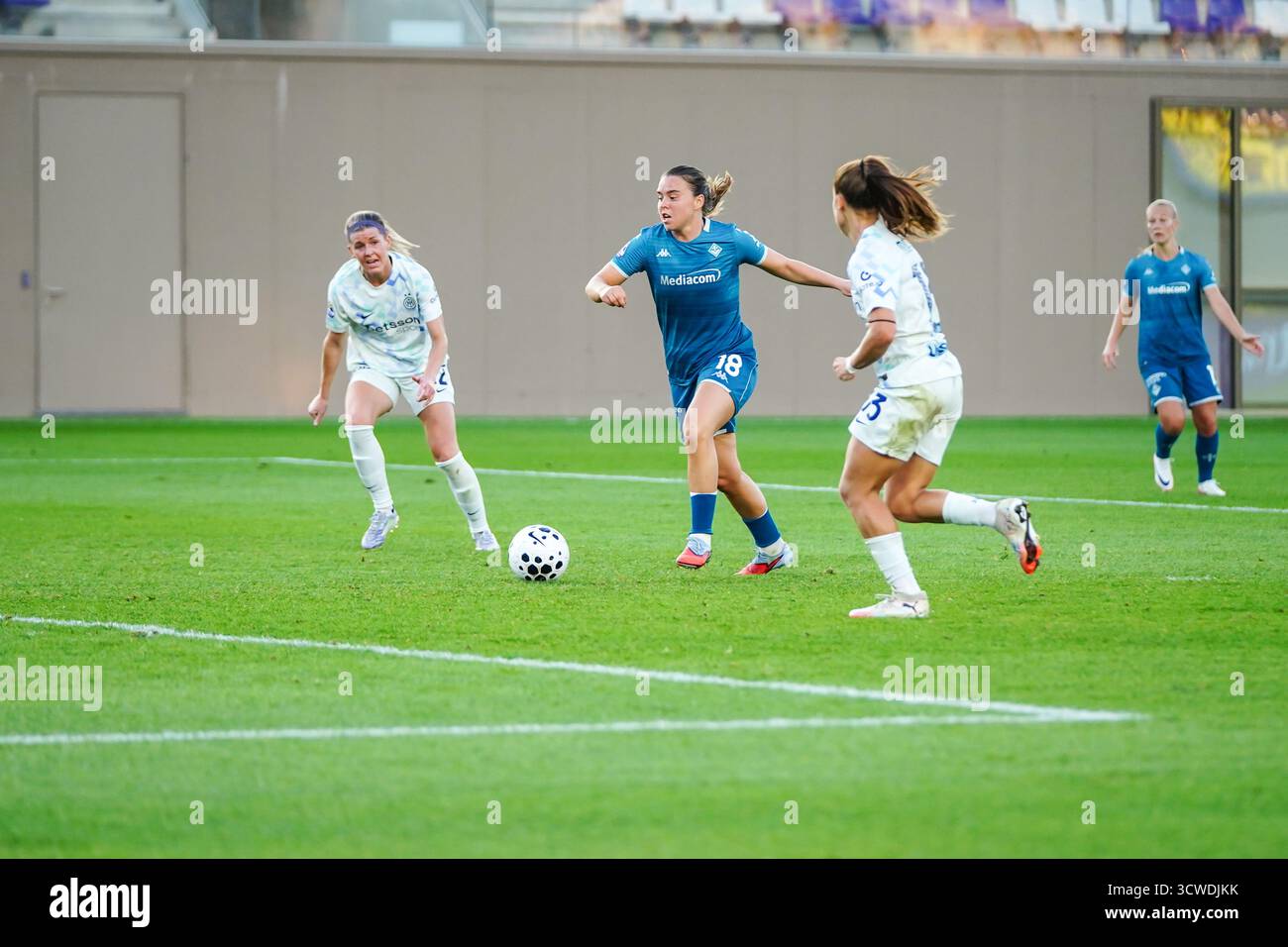 Emma Strom Snerle (Fiorentina femminile) score a goal during ACF ...