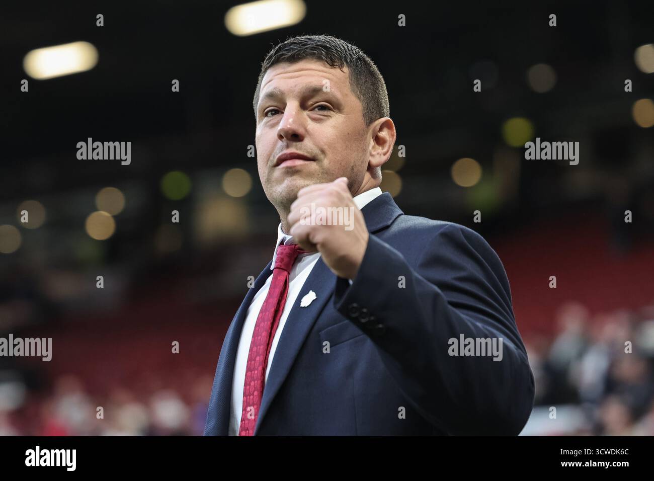 Matt Peet Head Coach of Wigan Warriors during the 2025 Betfred Super ...