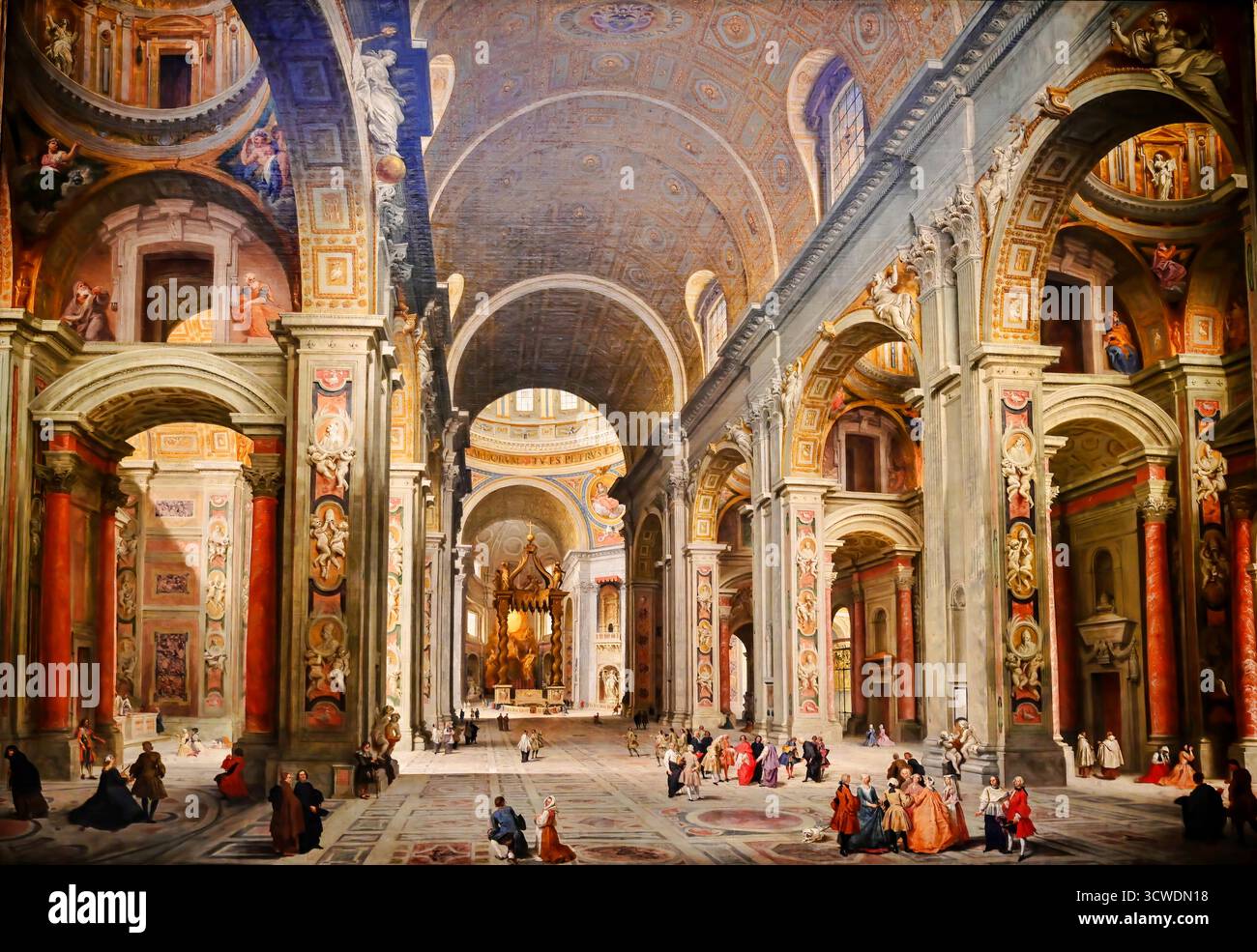 European interior Stock Vector Images - Alamy