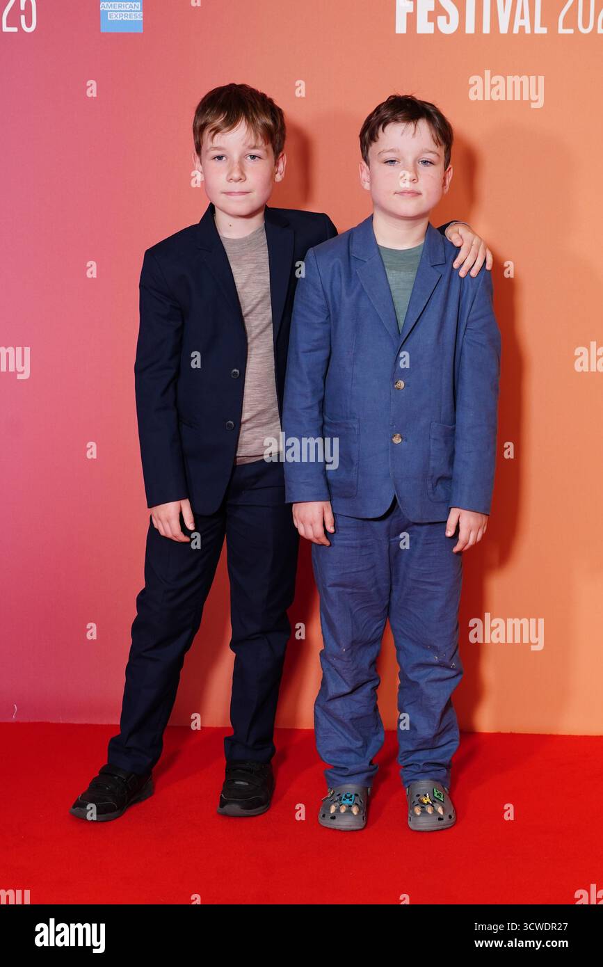 Richard (left) and Henry Boxall attend the screening of The Thing With ...