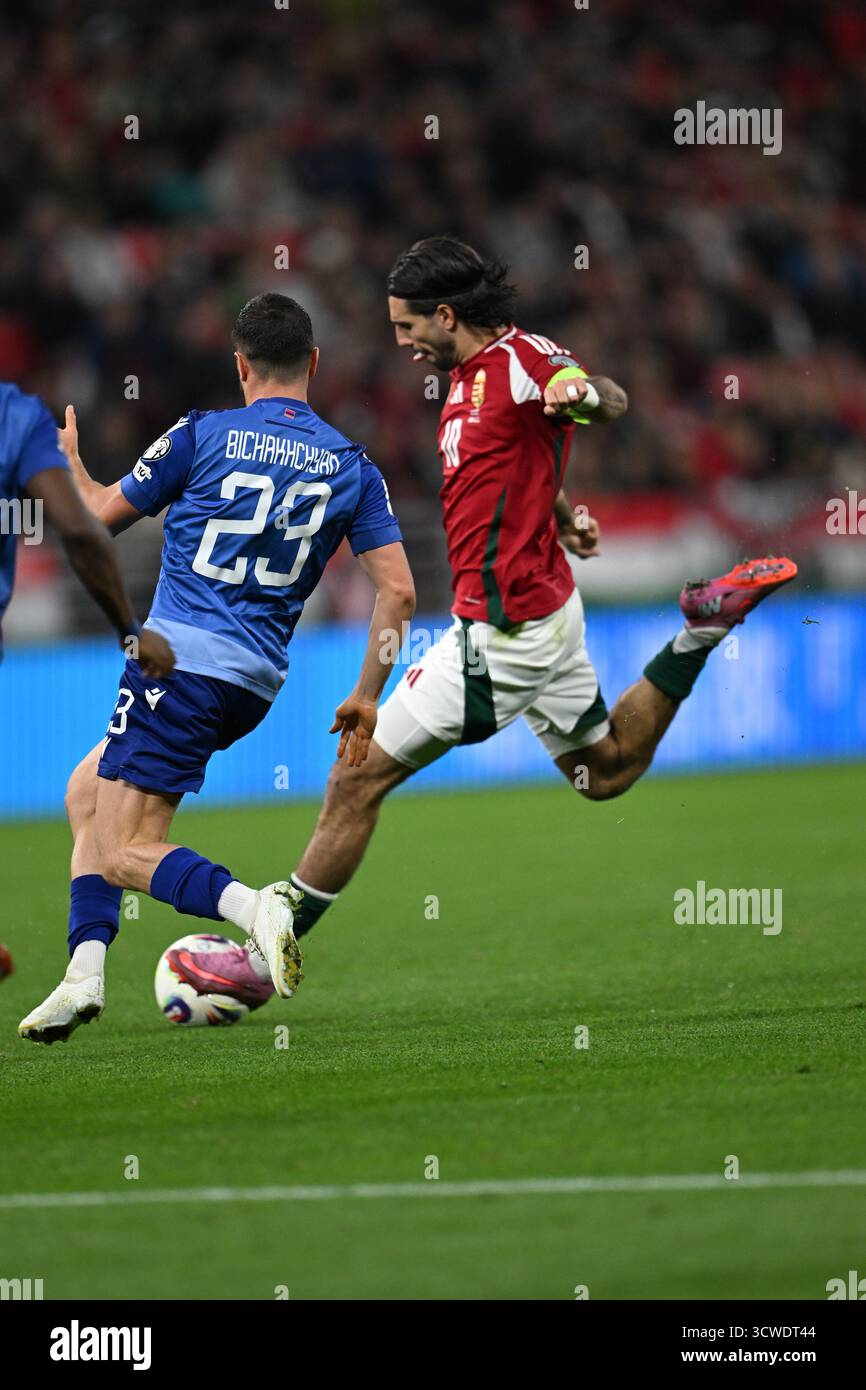 Budapest, Hungary. 11th Oct, 2025. Qualifying round - Matchday 7 ...