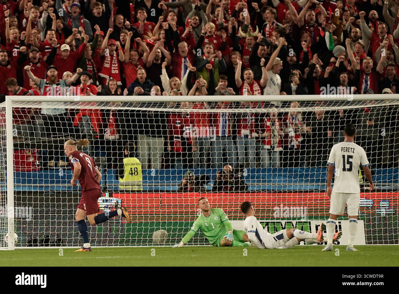 Oslo 20251011. during the World Cup qualifying match in football ...