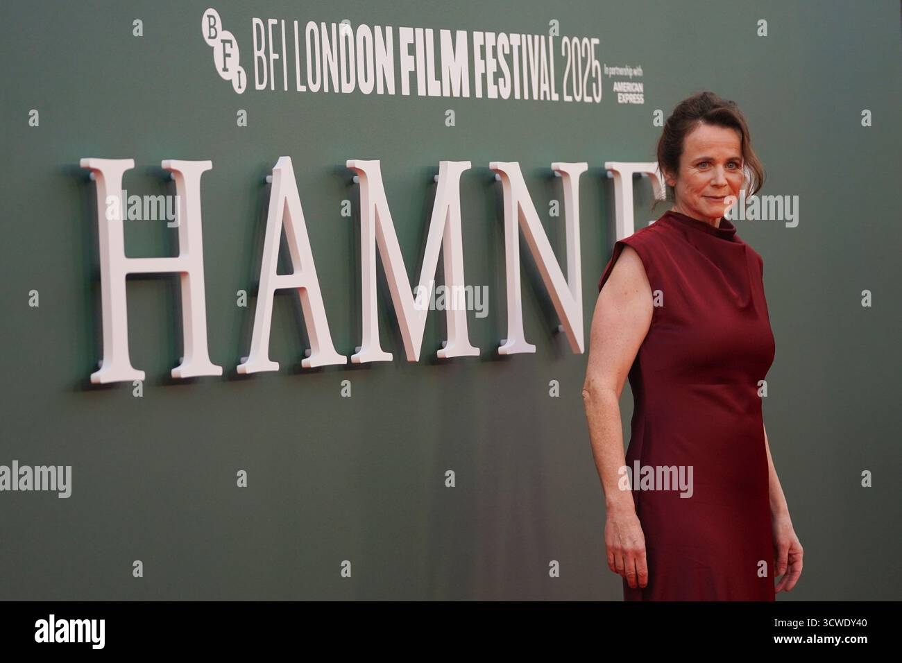 Emily Watson poses for photographers upon arrival at the premiere of ...