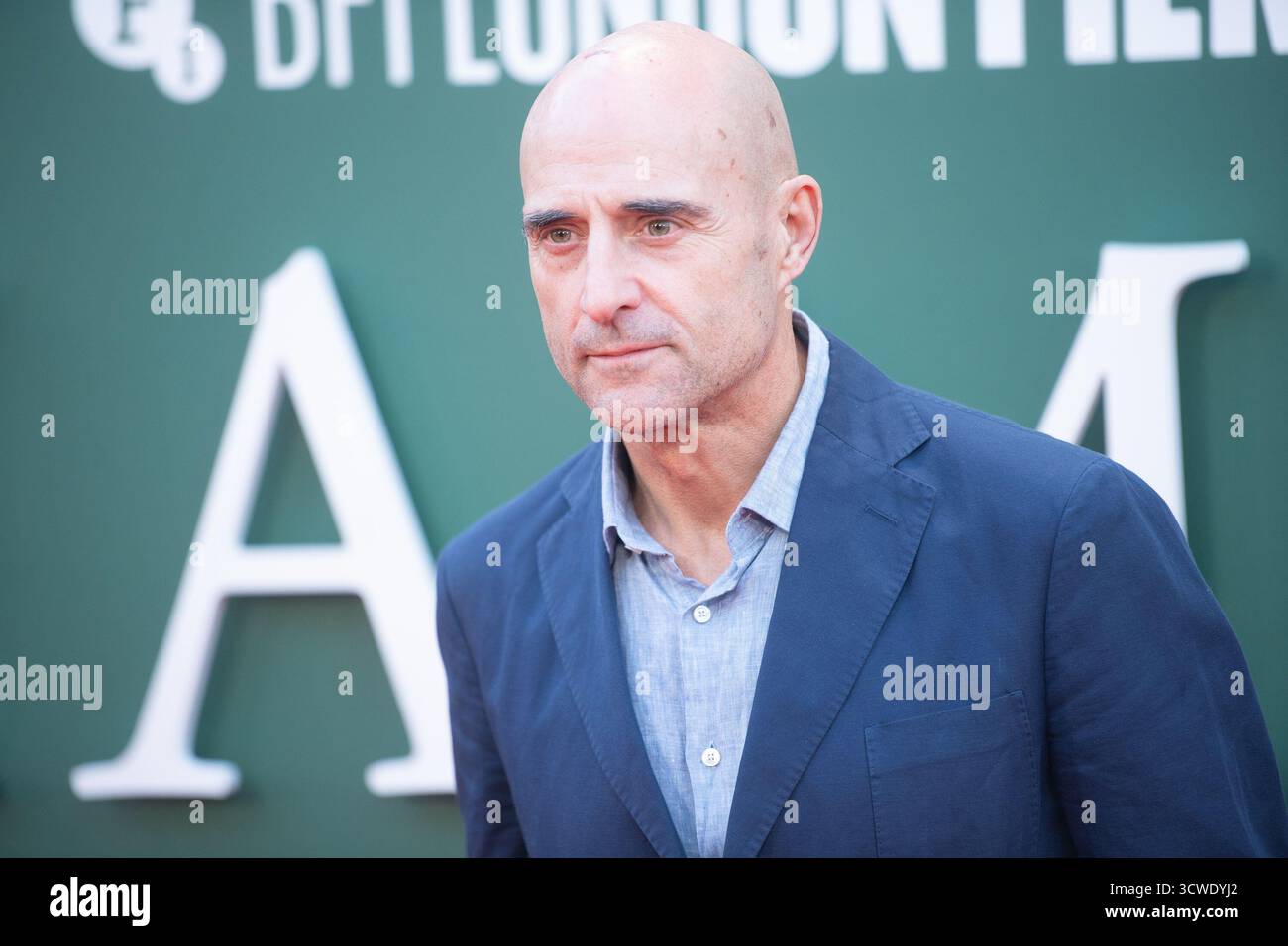 London, UK. 11 Oct, 2025. Pictured: Mark Strong attends the 'Hamnet ...