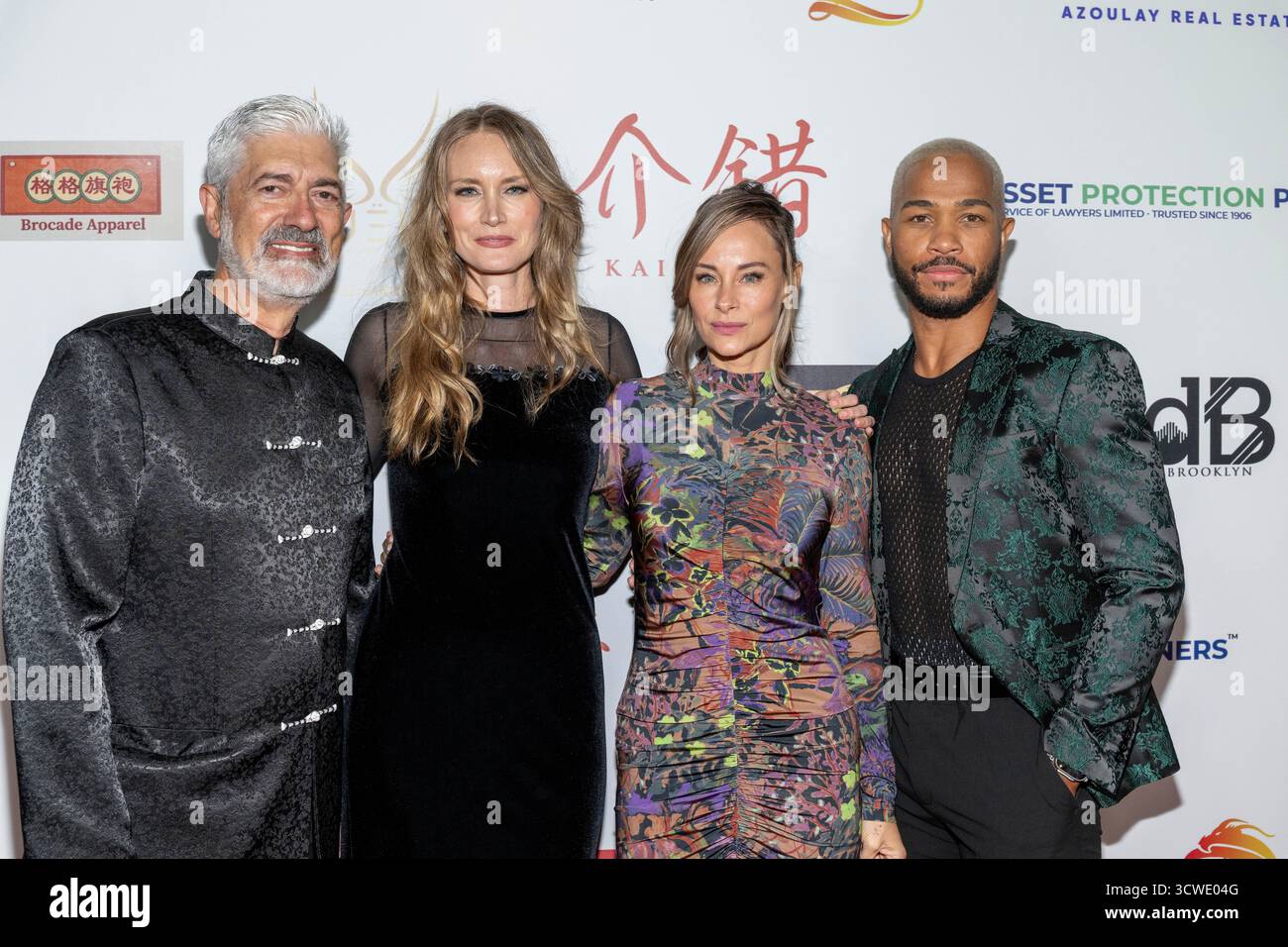 Los Angeles, USA. 10th Oct, 2025. Producer/Actor Alain Azoulay, Actress ...