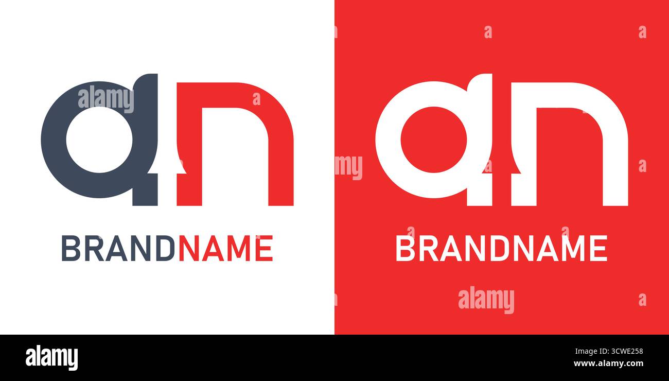 Letter flat design logo Stock Vector Images - Alamy