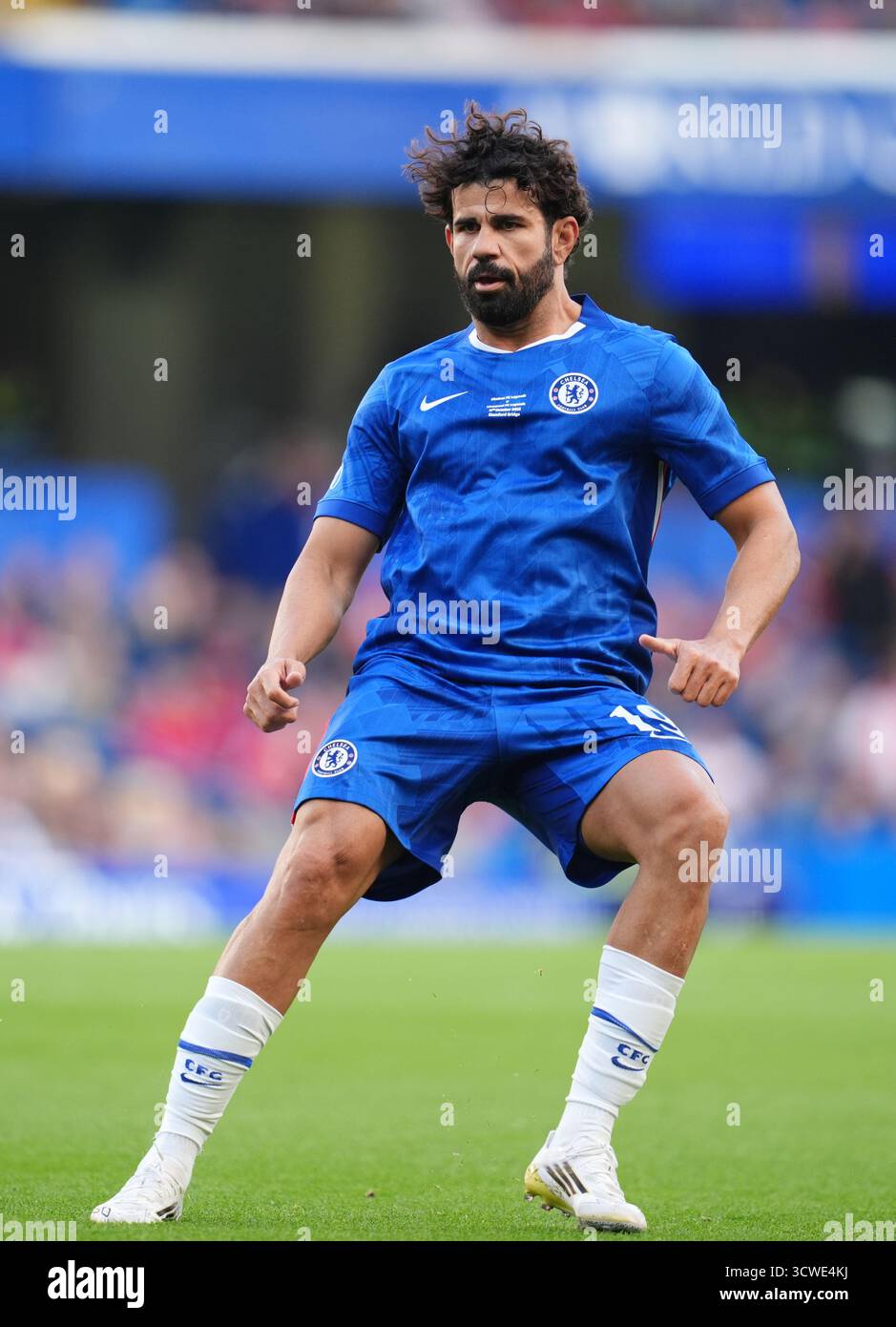 Chelsea's Diego Costa during the legends match at Stamford Bridge ...