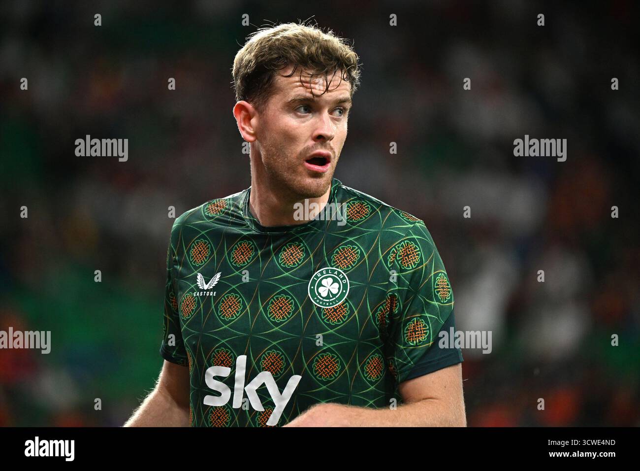 Republic of Ireland's Nathan Collins before the FIFA World Cup European ...