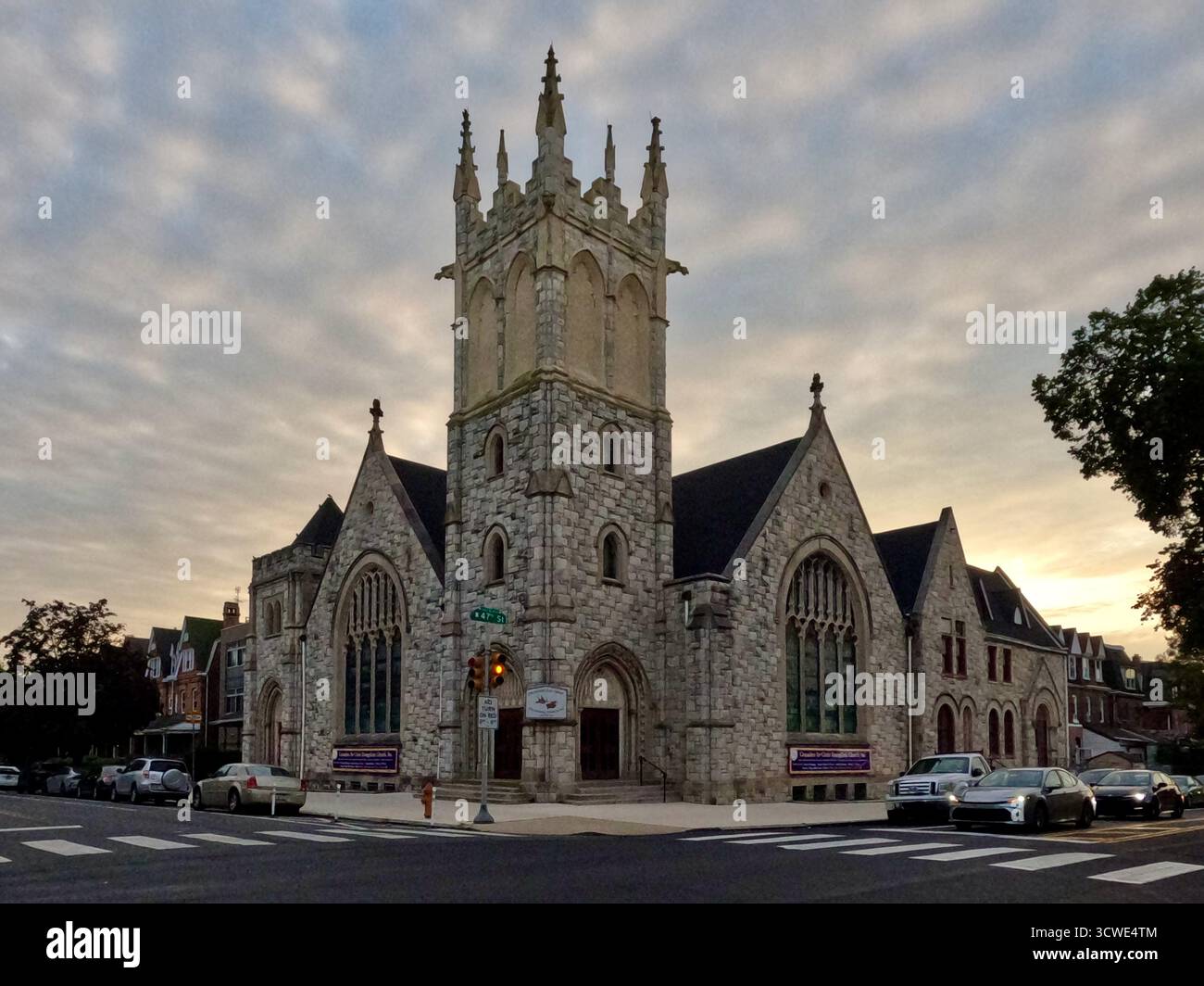 Fourth Presbyterian Church, a historic church at 47th and Kingsessing ...