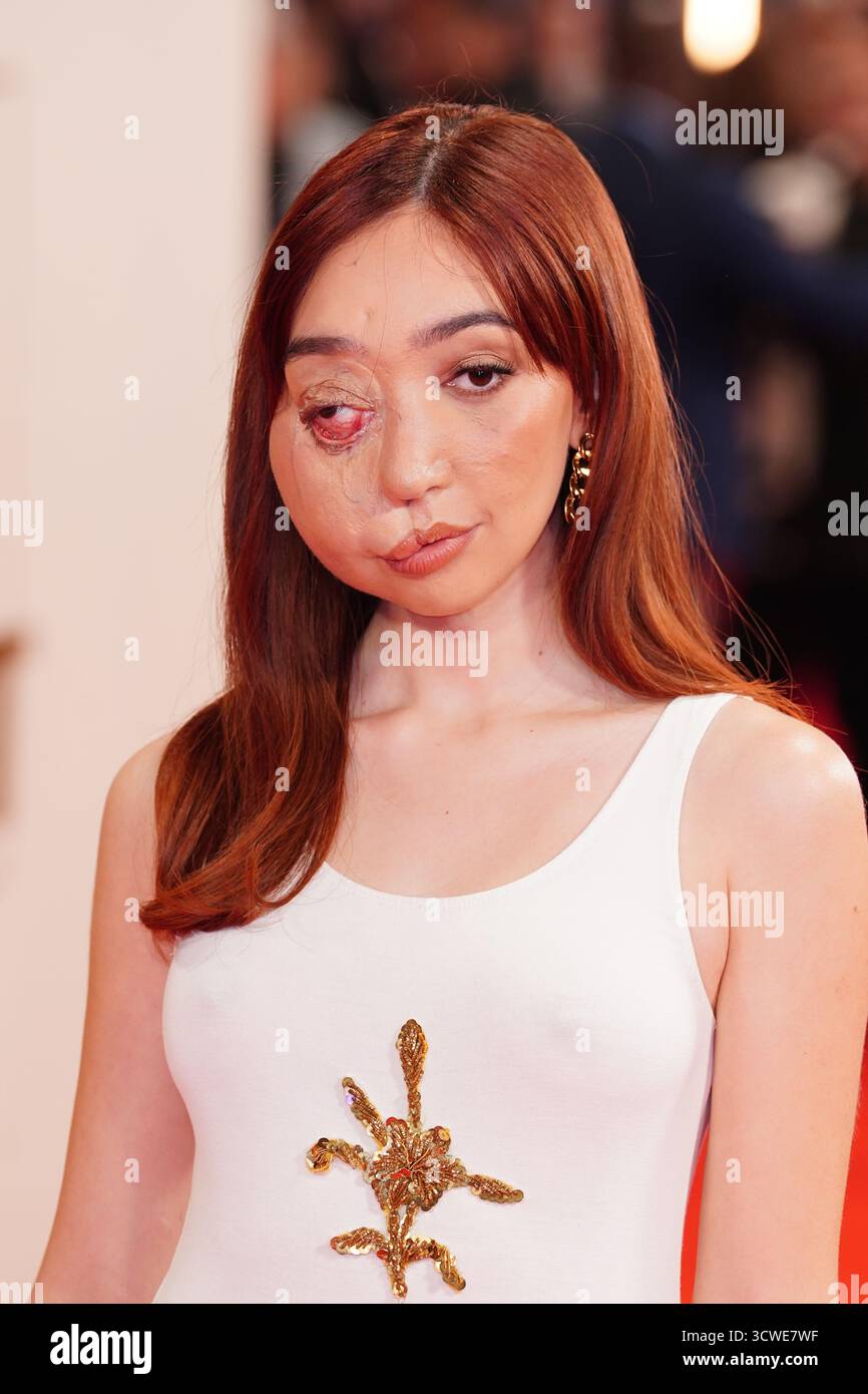 Nikki Lilly attends the screening of After The Hunt at the Southbank ...
