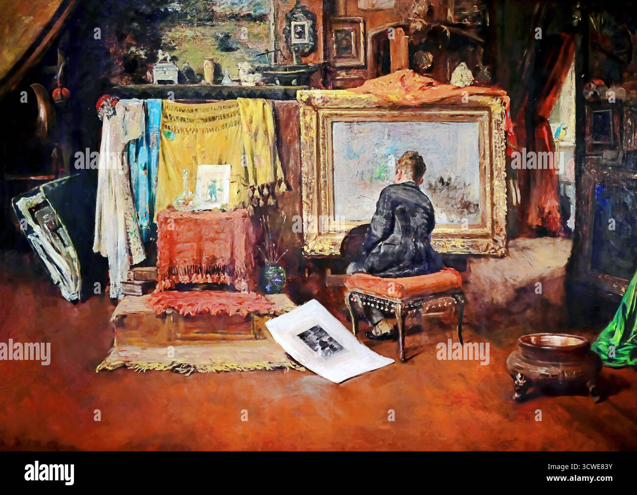 Oil on the street Stock Vector Images - Alamy