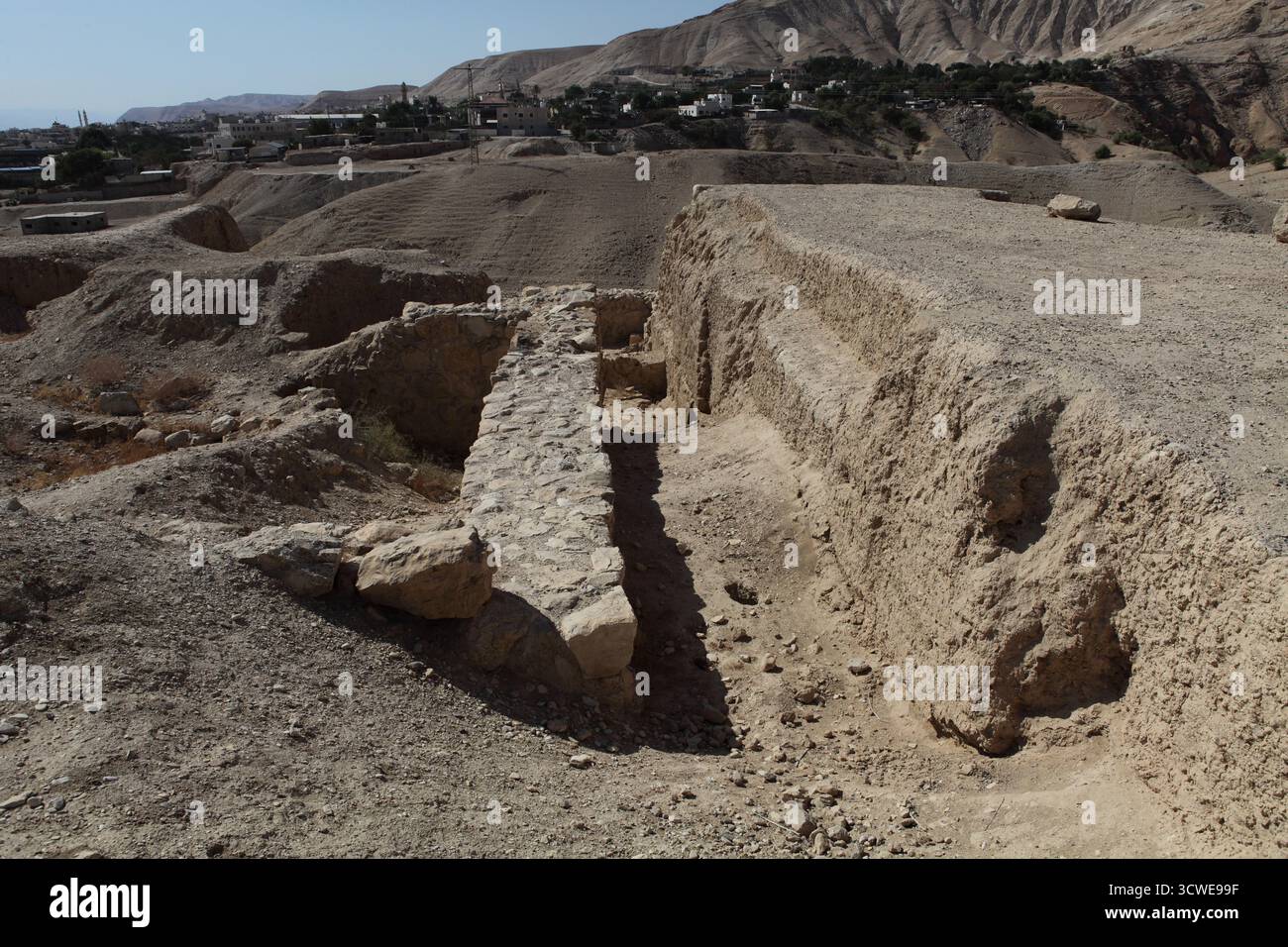 King Alexander Jannaeus ruined Palace on a man made hill where he ...