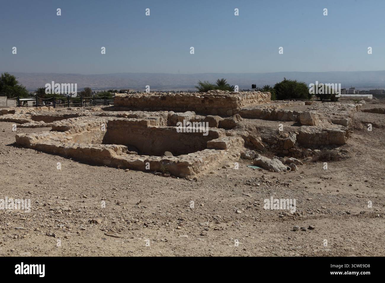 Hasmonean and herodian royal winter palaces jericho hi-res stock ...