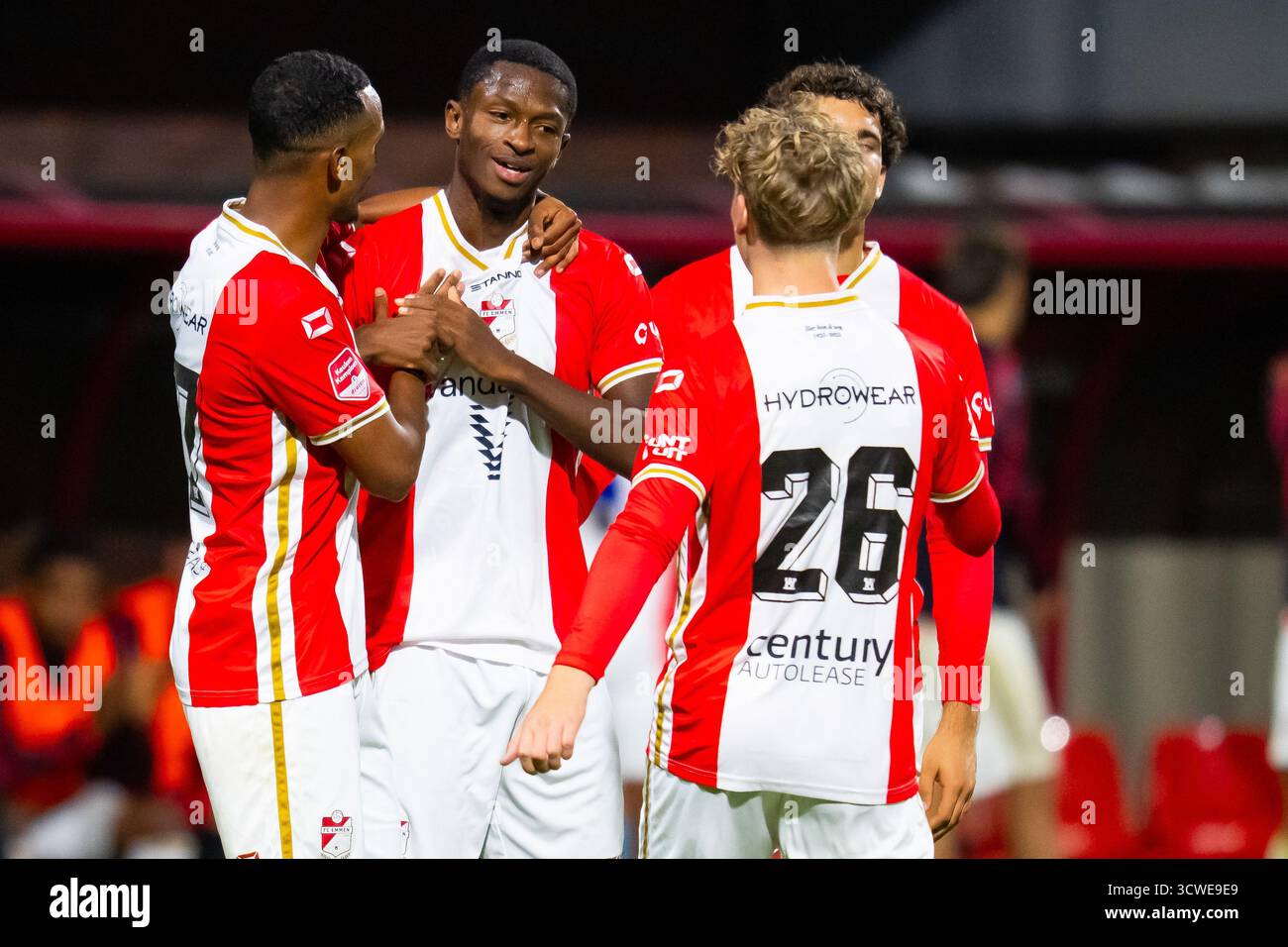 EMMEN , 11-10-2025 , Stadium Oude Meerdijk , season 2025 / 2026 , Dutch ...