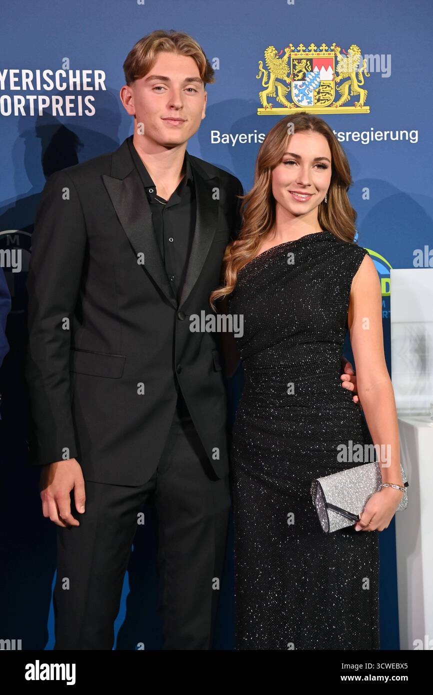 Justin ENGEL mit Freundin Elisabeth BRIXEL Tennisprofi und Preistraeger ...