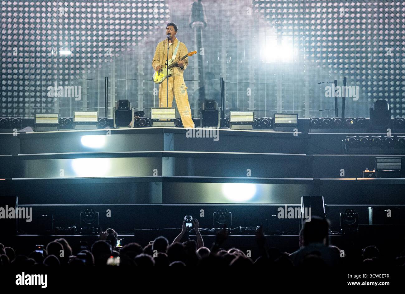 ROTTERDAM - Singer Flemming performing at Rotterdam Ahoy. It's his ...