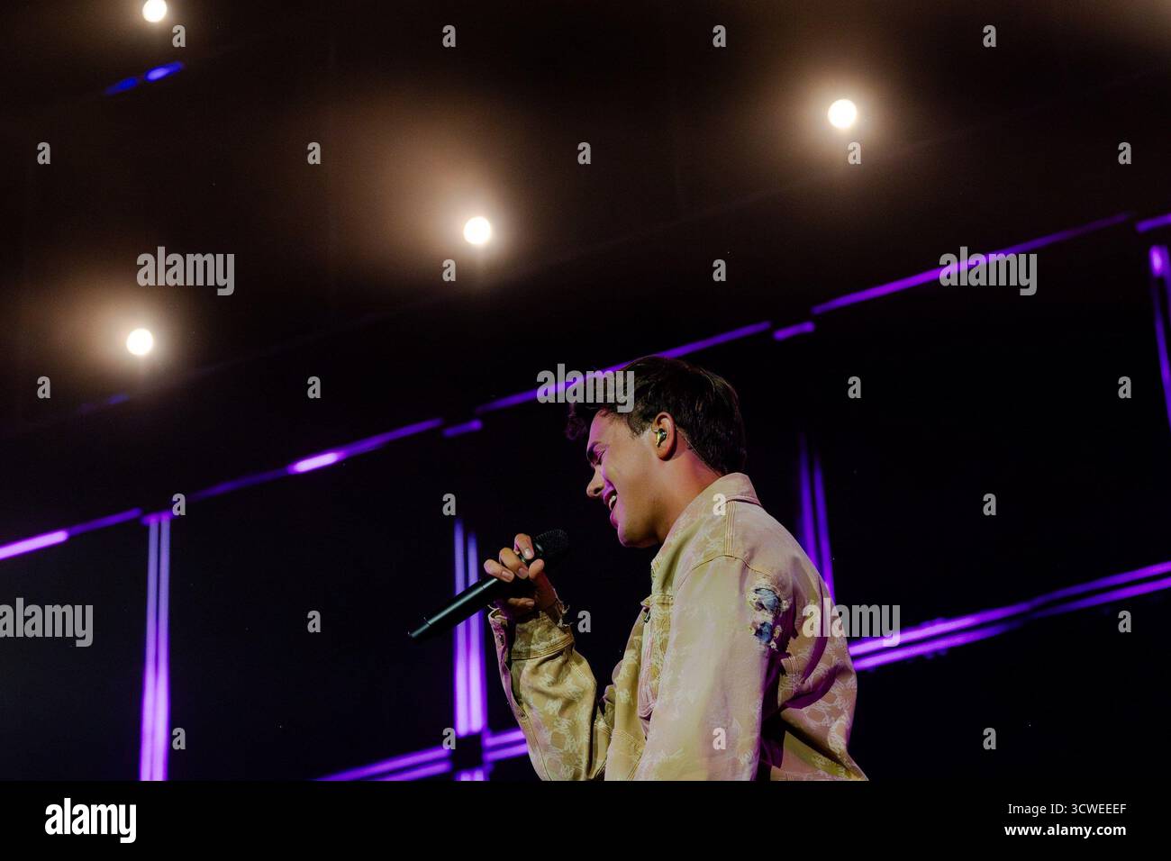 ROTTERDAM - Singer Flemming performing at Rotterdam Ahoy. It's his ...