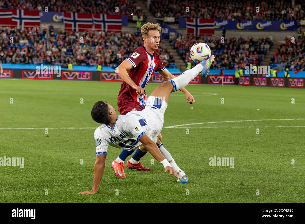 Oslo, Norway 11 October 2025 Anan Khalaili of Israel plays for Royale ...