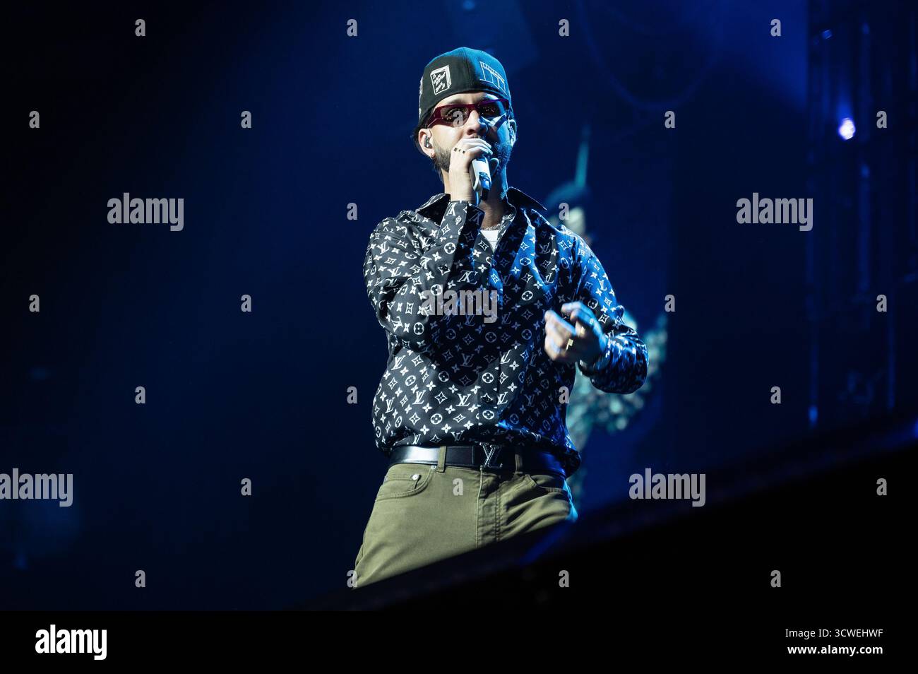 Puerto Rican singer, Armando Mora Quintero known as Mora performs at ...