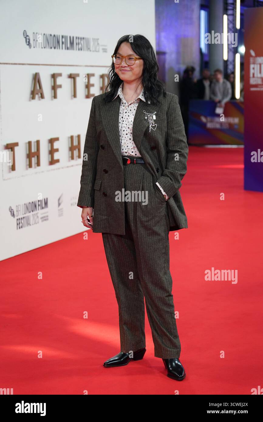 Thaddea Graham poses for photographers upon arrival at the premiere of ...