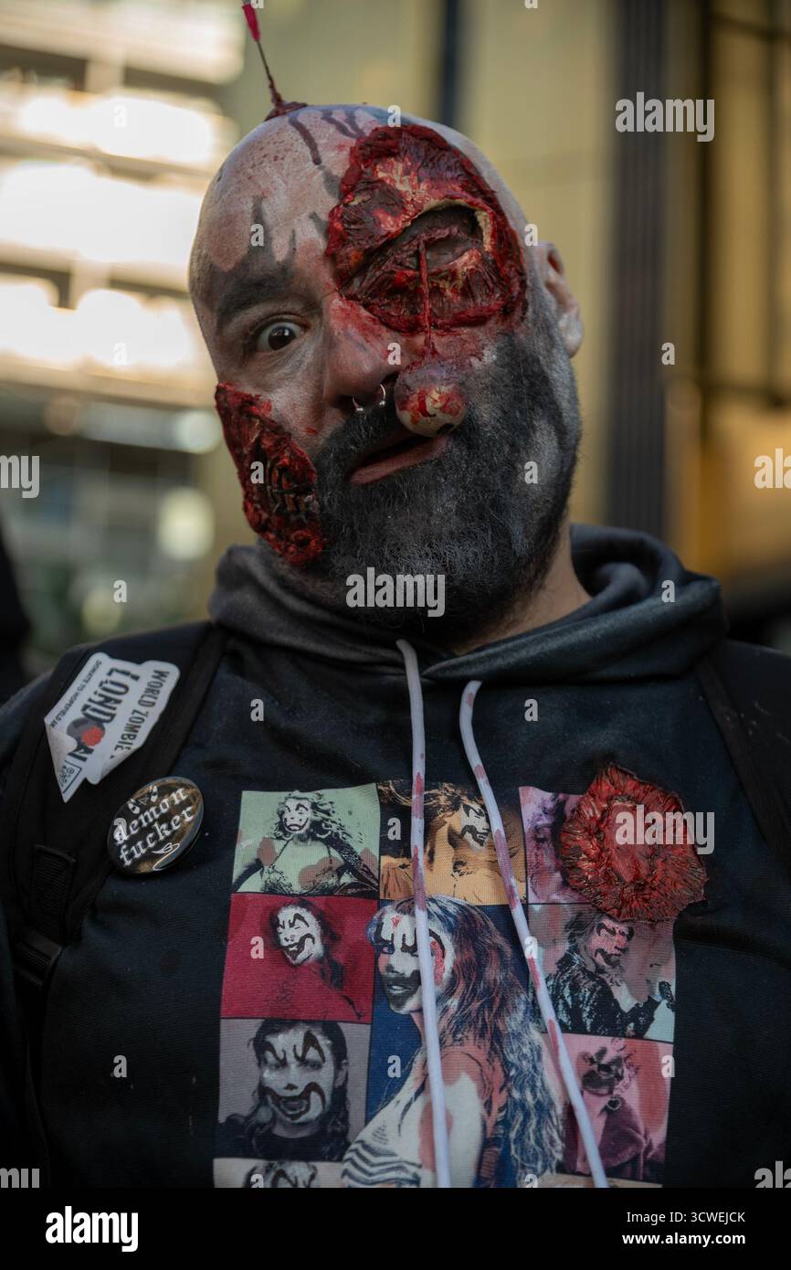 London, UK, 11 October 2025. World Zombie Day. Credit: A.Bennett Stock ...