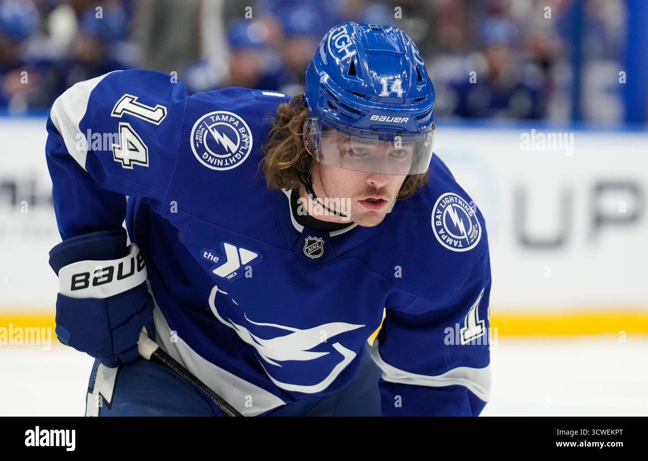 Tampa Bay Lightning center Conor Geekie during the second period of an ...