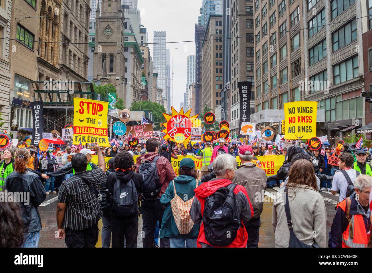 New York City No Kings June Protest With Bold Signs Calling To End ...