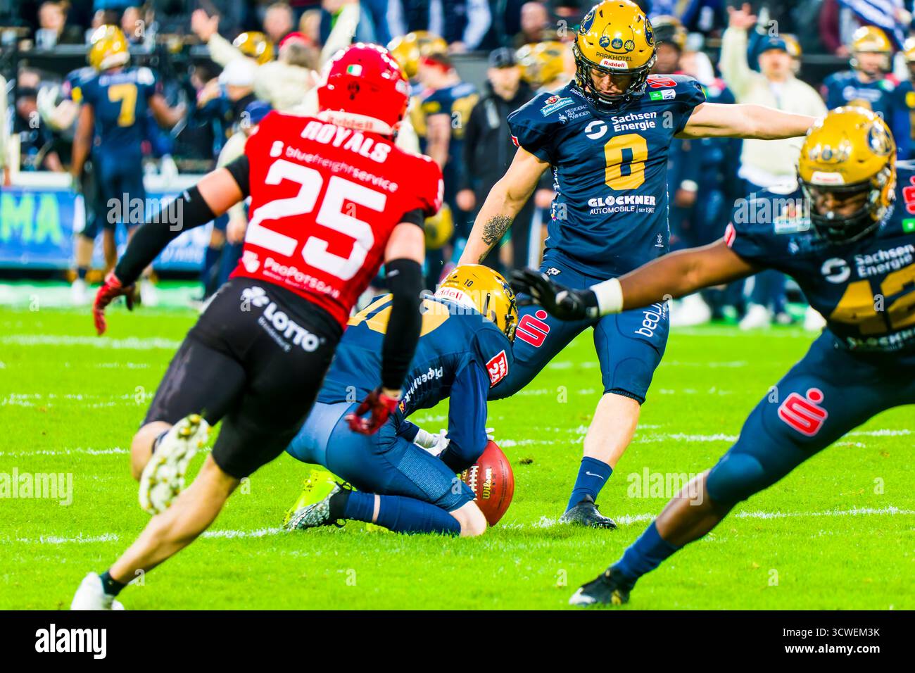 erima GFL Bowl / Game: Potsdam Royals - Dresden Monarchs in the Rudolf ...