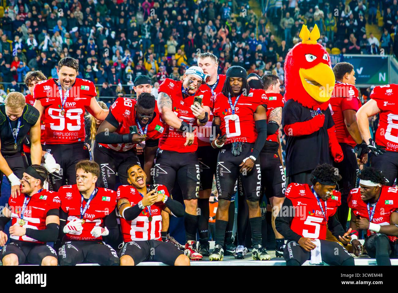 erima GFL Bowl / Game: Potsdam Royals - Dresden Monarchs in the Rudolf ...