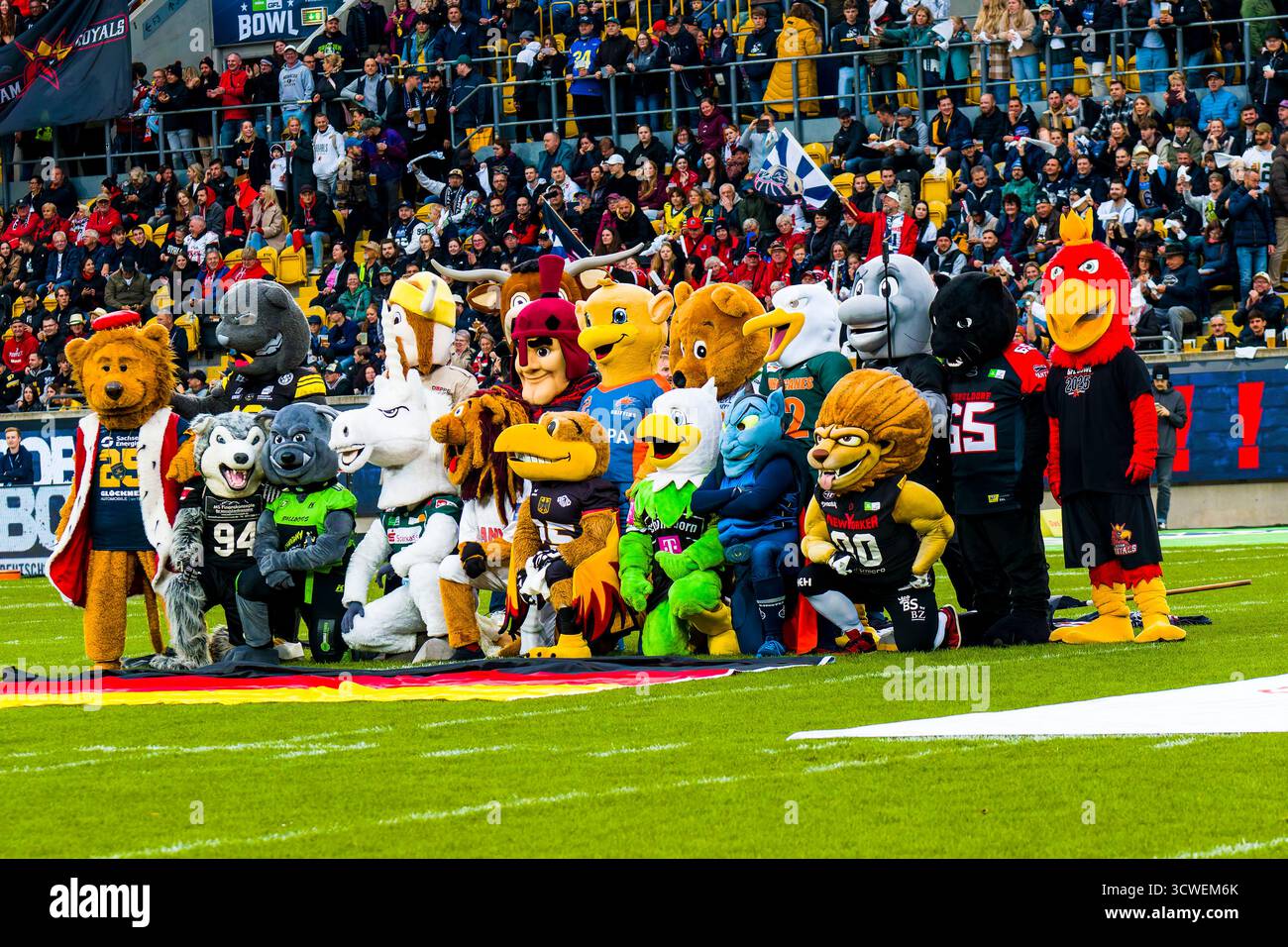 erima GFL Bowl / Game: Potsdam Royals - Dresden Monarchs in the Rudolf ...