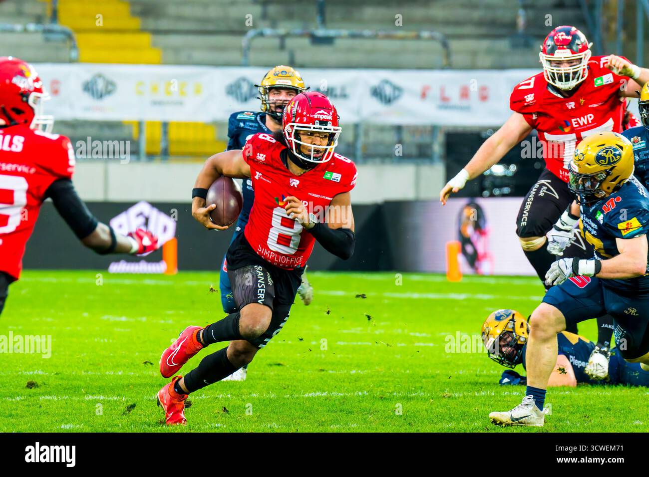 erima GFL Bowl / Game: Potsdam Royals - Dresden Monarchs in the Rudolf ...