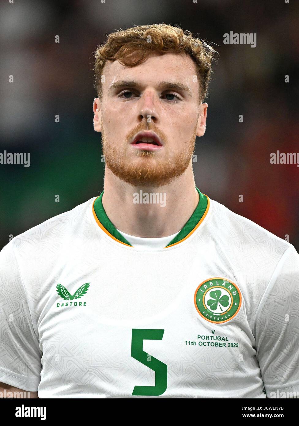 Republic of Ireland's Jake O'Brien before the FIFA World Cup European ...
