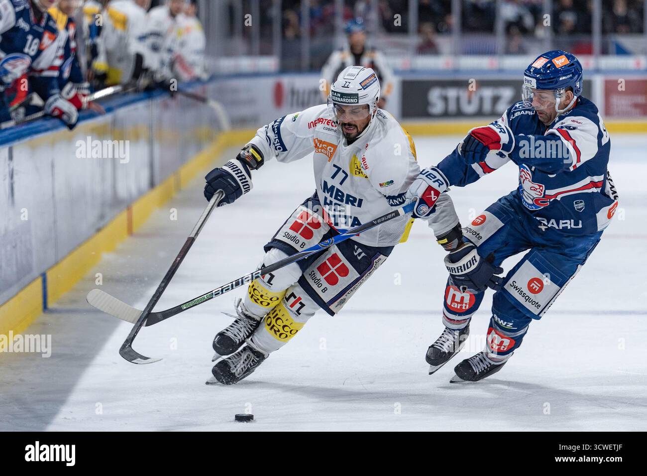 11/10/2025, Zurich, Swiss Life Arena, NL: ZSC Lions - HC Ambri-Piotta ...