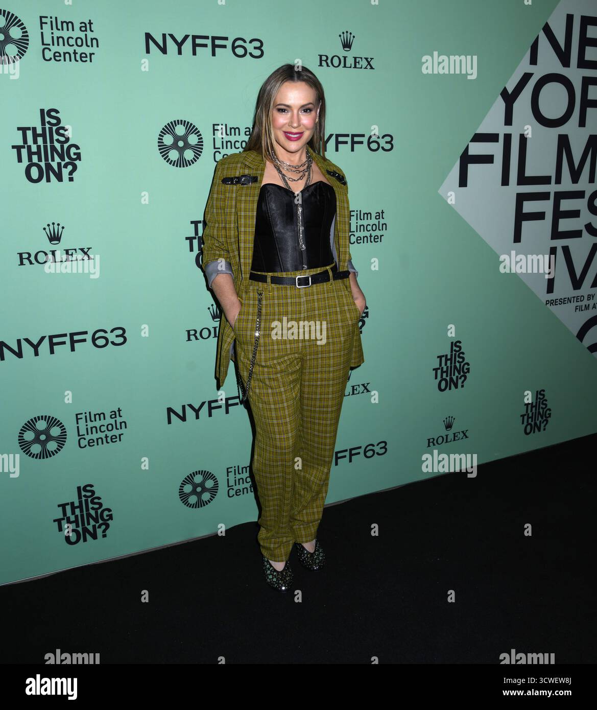 October 10, 2025, New York, Ny, United States: Alyssa Milano attends ...