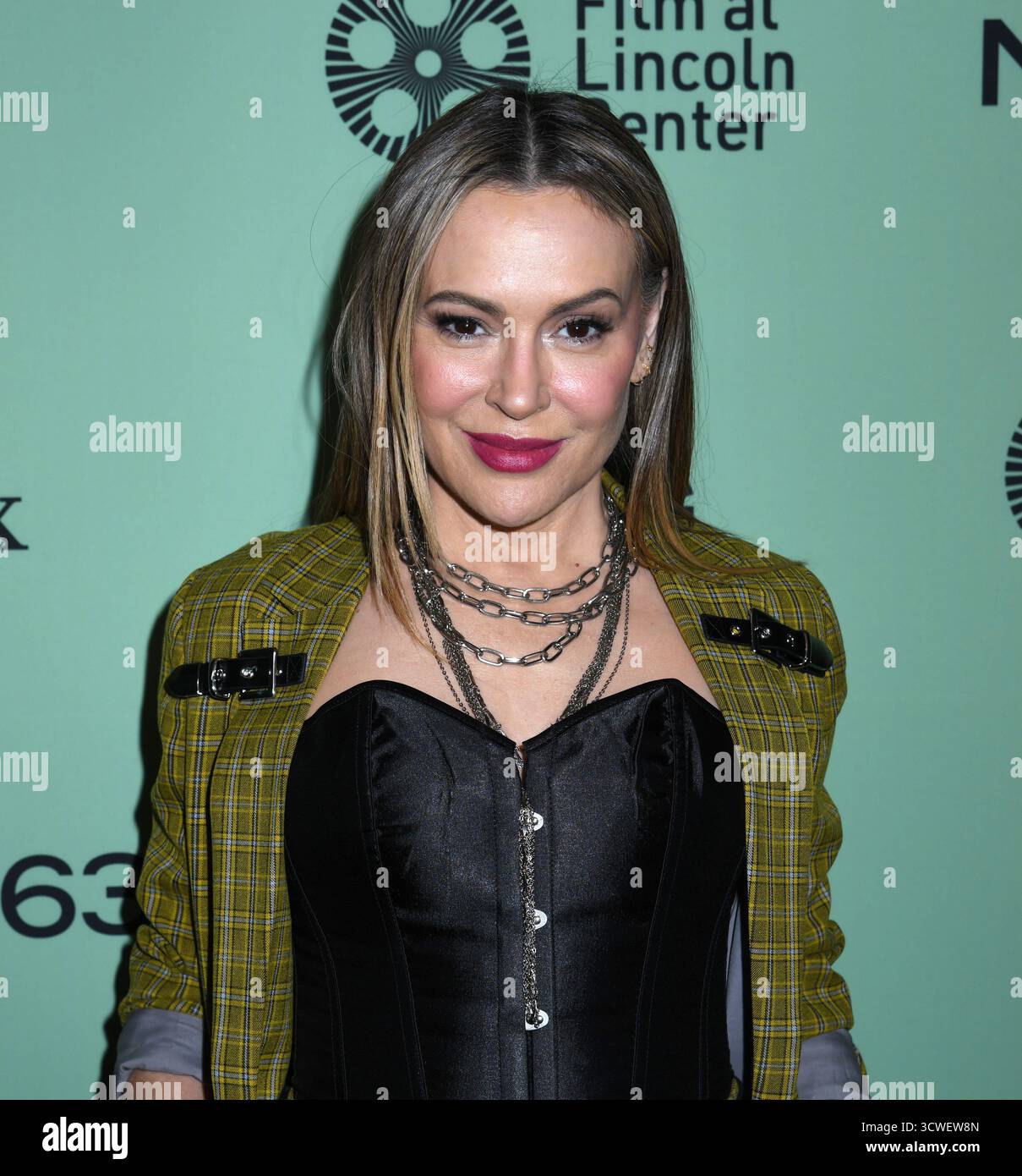 October 10, 2025, New York, Ny, United States: Alyssa Milano attends ...