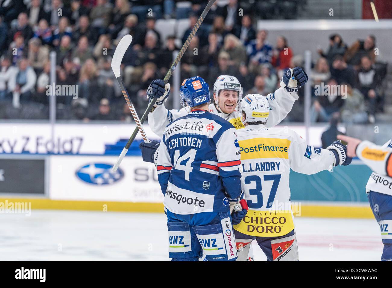 11/10/2025, Zurich, Swiss Life Arena, NL: ZSC Lions vs. HC Ambri-Piotta ...