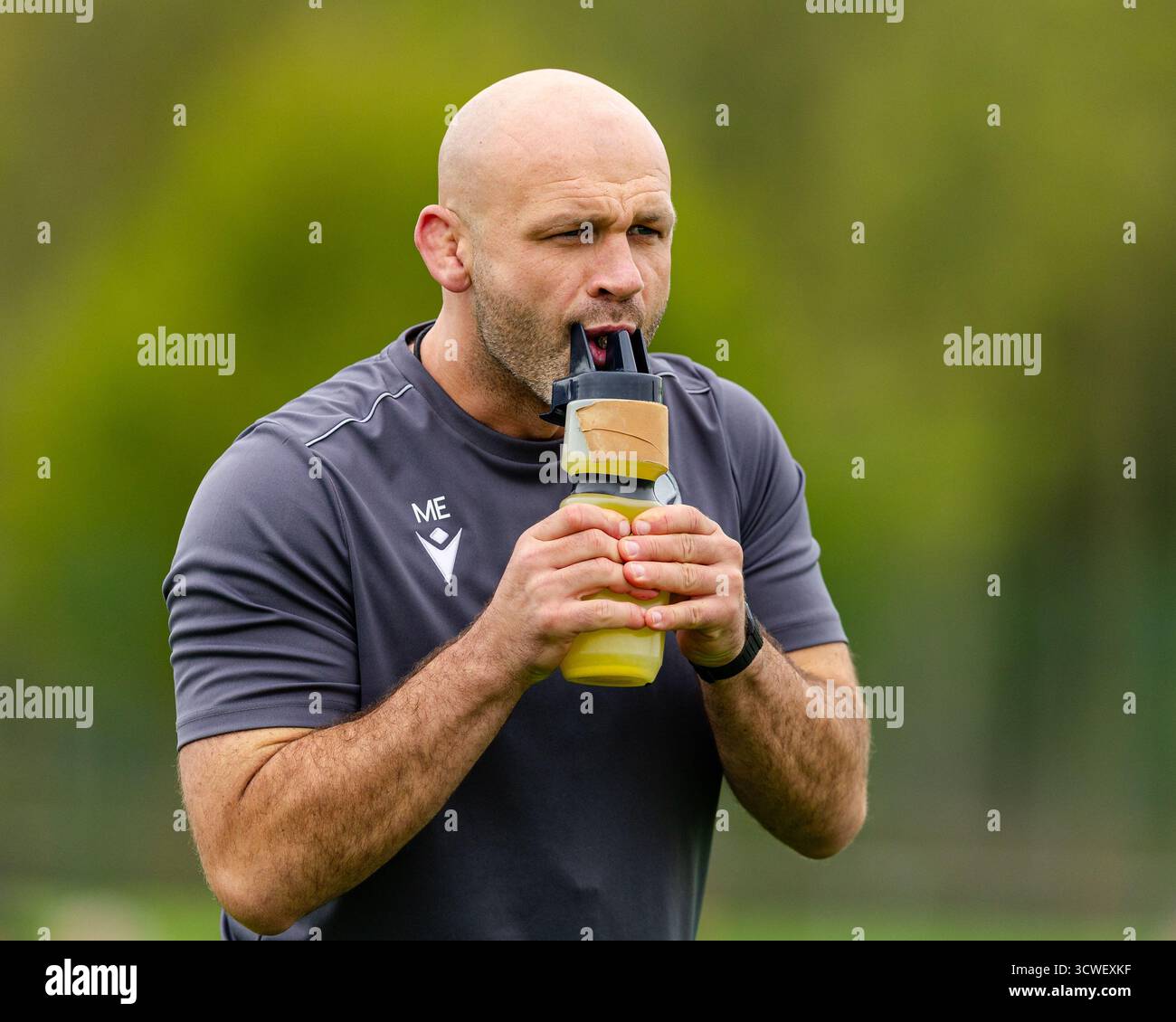Hartpury, England, UK, 11 October 2025. Worcester Warriors Head Coach ...