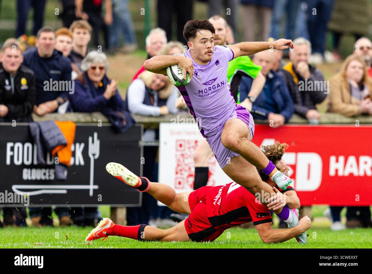 Hartpury, England, UK, 11 October 2025. Roma Zheng of Worcester ...